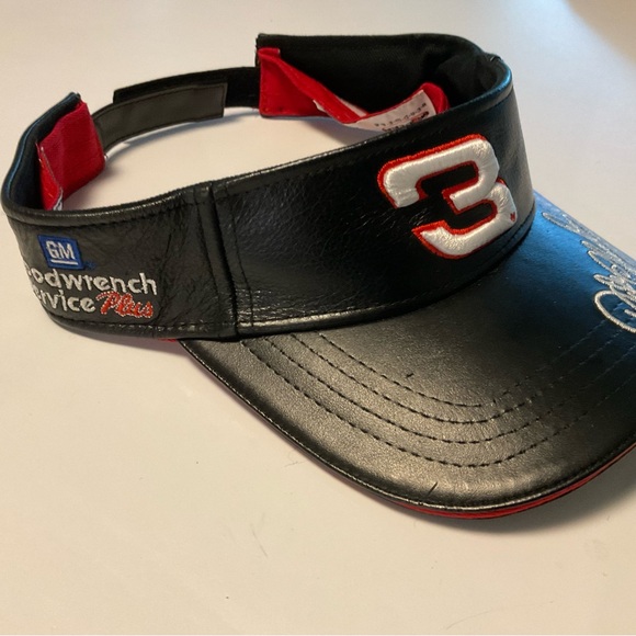 Chase Authentics | Accessories | Dale Earnhardt Chase Authentics Nascar Leather Sun Visor Nwot ...